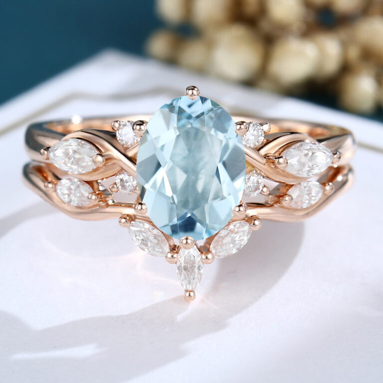 Ruby Ring Bezel Engagement Ring Oval Cut Ruby Hollow Ring - LisaJewelryUS