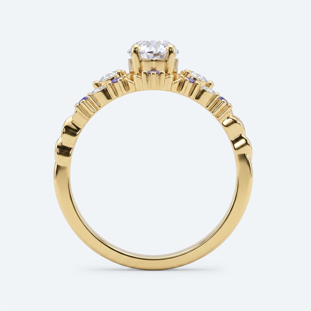 1ct Marquise Lab Grown Diamond Ring Fantasy-Inspired 4-Prong ...